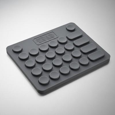 China Rubber Keypad Button Material Silicon Rubber Panel Built According To Custom Request Ensuring Performance and Comfortable Tactile Feedback for sale