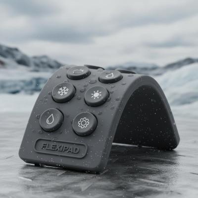 China High Flexibility Silicon Rubber Keypad Made with Rubber Keypad Button Material Offering Performance in Harsh Environments for sale