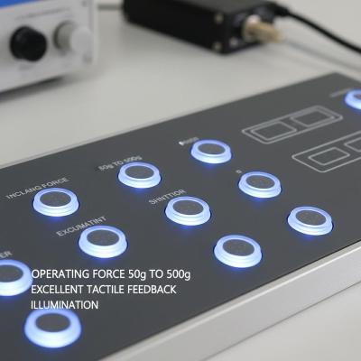 China Operating Force 50g To 500g Backlight Membrane Switch Matte Finish Providing Excellent Tactile Feedback and Illumination for sale