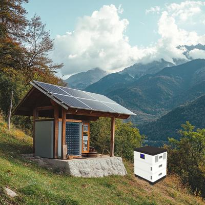 China Microgrid With Solar And LFP Batteries 12kW 16KWH for sale