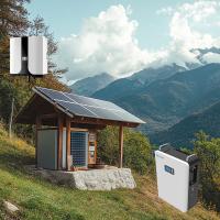 China Resilient Off-Grid Microgrid 14kW 16kWh LiFePO4 Battery Bank Solar Energy System for sale