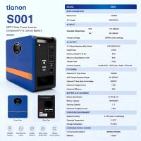 China Solar Energy Storage System 2200W Pure Sine Wave Hybrid Inverter 25.6V 100AH MPPT Home Backup Power for sale