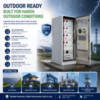 China 50kWh IP54 Outdoor LiFePO4 Battery Cabinet 48V 51.2V Modular Energy Storage System Home Commercial Solar for sale
