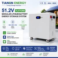 China 51.2V 16.08kWh 314Ah LiFePO4 Battery Energy Storage System Modular Cluster CAN RS485 TCP/IP Home Commercial ESS for sale