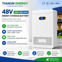 China 48V 100Ah 4.8kWh LiFePO4 Lithium Battery Energy Storage System Low Voltage ≥6000 Cycles BMS CAN RS485 Home Solar ESS for sale
