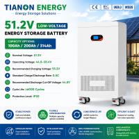 China 51.2V 100Ah 5.12kWh LiFePO4 Lithium Battery Energy Storage System Low Voltage ≥6000 Cycles BMS CAN RS485 Home Solar ESS for sale