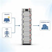 China Series Stackable Outdoor Industrial LiFePO4 Battery 716V 20kWh 70kWh IP65 C5 Commercial ESS TIANON for sale