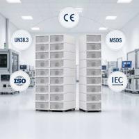 China Stackable Industrial ESS 358.4V 314Ah 112.5kWh 7-PACK 8000 Cycles AI Smart BMS Energy Storage System for sale