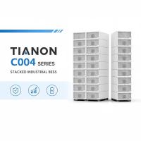 China 314 Series Stackable Industrial LiFePO4 Battery 768V 112kWh 241kWh High Voltage Commercial ESS TIANON for sale