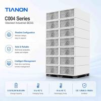 China 314 Series Stackable Industrial LiFePO4 Battery 768V 112kWh 241kWh High Voltage Commercial ESS TIANON for sale
