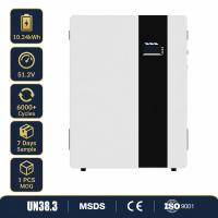 China 51.2V 100Ah 200Ah Wall Mounted LiFePO4 Solar Battery Home Energy Storage System - Tianon for sale