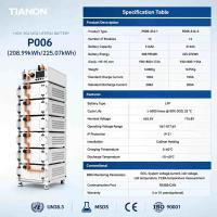 China 16kWh Stacked High Voltage LiFePO4 Solar ESS Modular Home Villa Off Grid Energy Storage System - Tianon for sale
