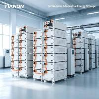 China Tianon P006-1 64kWh Stacked High-Voltage LiFePO4 Battery 4-Module 204.8V Energy Storage System for Home Solar for sale