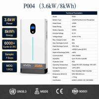 China 3.6kW 8kWh All-in-One Solar Energy Storage System LiFePO4 Battery Hybrid Inverter for Home Backup Tianon for sale
