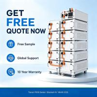China 112kWh Stacked High-Voltage LiFePO4 Battery 7-Module 358.4V Energy Storage System for Home Solar Tianon P006-2 for sale