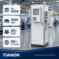 China 112kWh Industrial Commercial Energy Storage Cabinet LiFePO4 Battery System for Factory Solar Power Tianon for sale