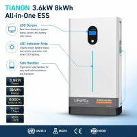 China 3.6kW 8kWh All In One LiFePO4 Solar ESS Home Backup Power Supply Factory Direct Supply - TIANON for sale