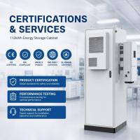 China 112kWh Industrial Commercial Energy Storage Cabinet LiFePO4 Battery System for Factory Solar Power Tianon for sale