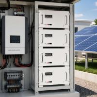China 24-100 Rack Mounted LiFePO4 Battery 25.6V 100Ah 2.56kWh with BMS RS485 CAN for Solar UPS Backup for sale