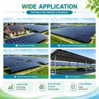 China 625W-N 600W-625W Bifacial N-Type Solar Panel Double Glass 132 Half-Cells 23.13% Efficiency PV Module TIANON for sale