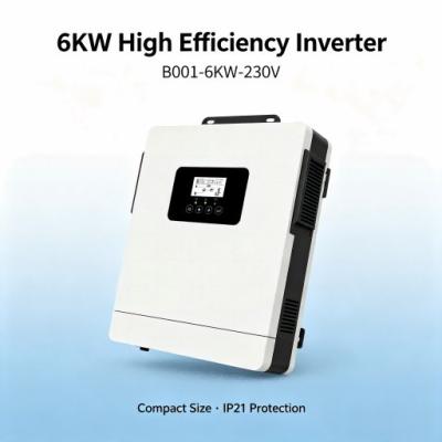 China 6KW-230V-C 6KW Off Grid Solar Inverter Single Phase 230Vac 60-500V MPPT for Home Solar System for sale