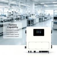 China B003-10KW Single Phase Hybrid Solar Inverter IP65 80-500Vdc MPPT 230Vac with 4.3 Inch Touch Screen Tianon for sale