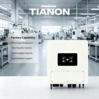 China 3kW Single Phase Hybrid Solar Inverter IP65 50-450V MPPT 230Vac with 4.3 Inch Touch Screen Tianon for sale