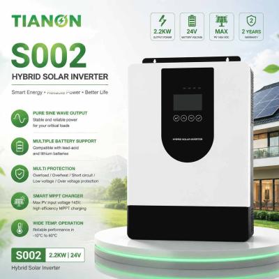 China 2.5KW 12V Hybrid Solar Inverter 3000W MPPT PV Input with 100A Charging Current for sale