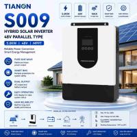 China 5KW 48V Parallel Solar Hybrid Inverter 6000W MPPT 80A Charging 9 Units Parallel for sale