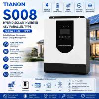 China 12KW 48V Parallel Solar Hybrid Inverter Dual MPPT 15kW PV Input 160A Charging for sale