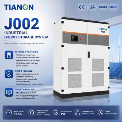 China 500kW Commercial Energy Storage Inverter PCS with Isolation Transformer 500~850V Efficiency 97.5% for sale