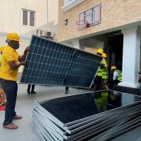 China 20kW LiFePO4 Lithium Battery Solar Generator 580-740W Bifacial PV Panel 230V 380V 50Hz 60Hz Home ESS for sale