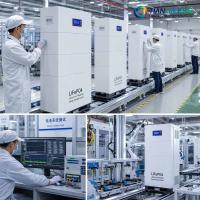 China 20kW LiFePO4 Lithium Battery Solar Generator 580-740W Bifacial PV Panel 230V 380V 50Hz 60Hz Home ESS for sale