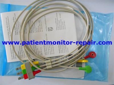 China Placenta Monitor Medical Equipment Accessories 3 Lead Set Snaps Safety IEC M1615A for sale