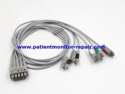 China GE Multi - Link ECG Leadwire Medical Equipment Accessories 5 ld grouped Grabber AHA 74cm REF 412681-001 for sale