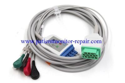 China OEM Medical Equipment Parts GE Condigurated Buckle Style 5 Leads Cables for sale