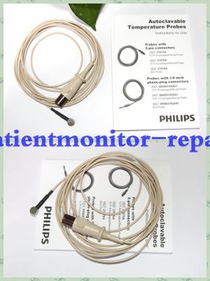 China Original Medical Equipment Accessories  M21078A Autoclvable Temperature Probes with 2-pin Connectors for sale