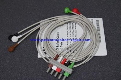 China Hospital Medical Equipment Accessories  ECG Lead Wire M1625A REF 989803104521 for sale