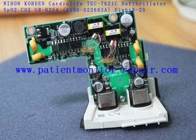 China Cardiolife TEC-7621C Defibrillator SpO2 / CO2 UR-0254 6190-022683A Eight8-20 NIHON KOHDEN for sale