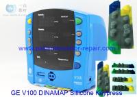 China GE V100 Dinamap Patient Monitor Repair Parts Sillicone Keypress Orginal for sale