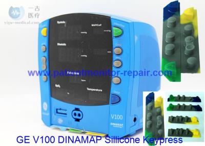 China GE V100 Dinamap Patient Monitor Repair Parts Sillicone Keypress Orginal for sale
