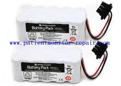 China NKB-301V 12V 2800mAh Nickel - Metal Hydride Battery Nihon Kohden T Series for sale