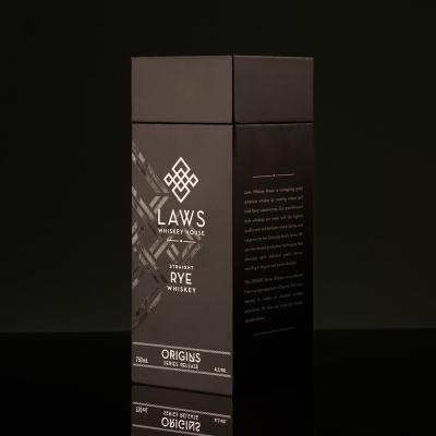 China Personalised Lid Off Sgoulder Luxury Wine Box Rigid Bottle Packaging Cardboard Box Custom Logo for sale