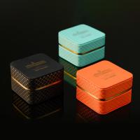 China Custom Luxury PU Leather Watch And Jewelry Box Packaging Clean Simple Vntage Styles for sale