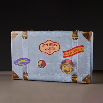 China Custom Suitcase-Style Vinyl Record Packaging Luxury Limited Edition Album Box for sale