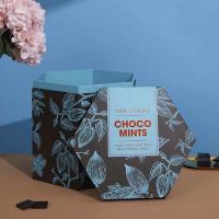 China Custom Large Capacity Hexagon Shape 3D Raster Rigid Lid And Base Gift Box for sale