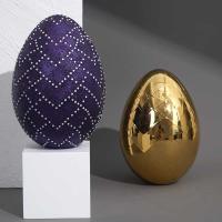 China Fantastic Easter Egg Shaped Gift Boxes Recyclable ABS Candy Packing Box With Diamond for sale