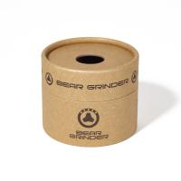 China Custom Kraft Cardboard Cylinder Paper Tube Box Packaging Round Candle Box for sale