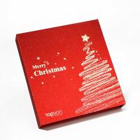 China Magnetic Clamshell Flip-top Rigid Box Premium Custom Matte Foil Gift Box Packaging for Christmas Valentine's Day New Year for sale