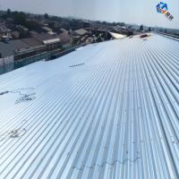 China Corrugated Galvanized Steel Roofing Sheet , GI Corrugated Roof Panel For Warehouse for sale